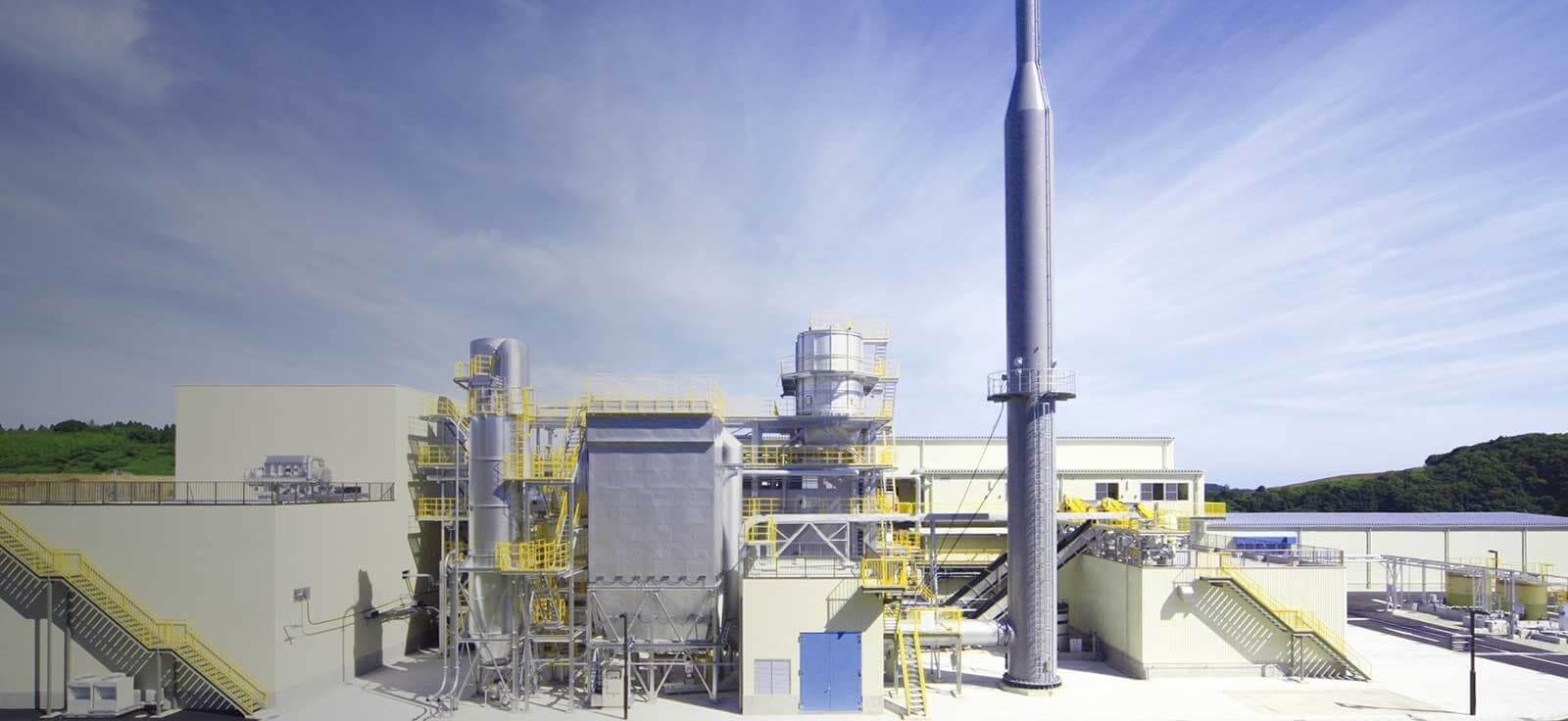 Municipal solid waste treatment plants, Boiler plants | TAKUMA